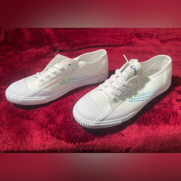 Feiyue | Shoes | Nwt Feiyue Fe Lo 92 Unisex Canvas Rainbow Shoe | Poshmark